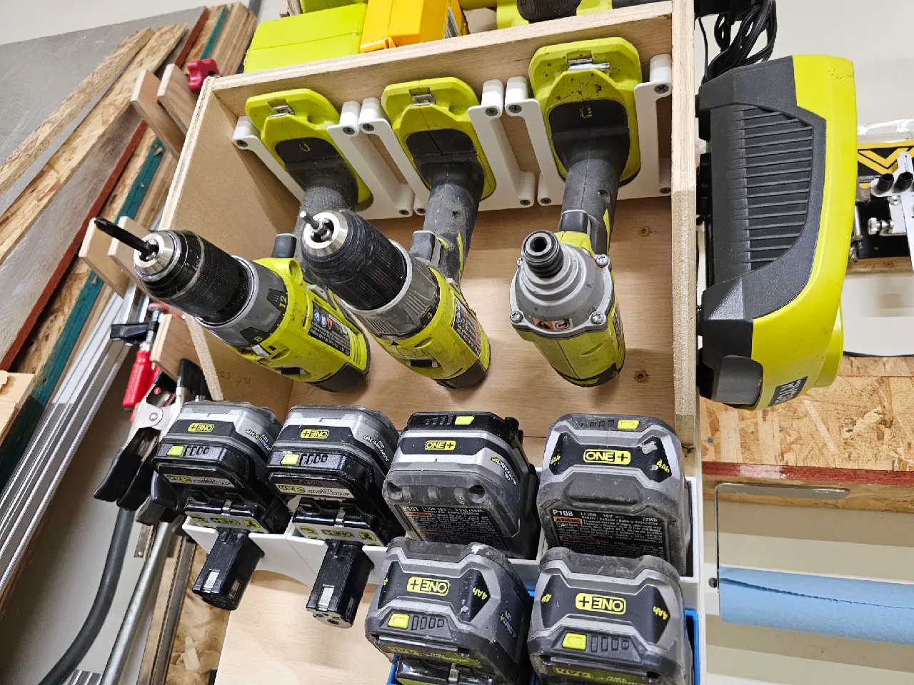 Ryobi Powertool Hangers by TBD | Download free STL model | Printables.com