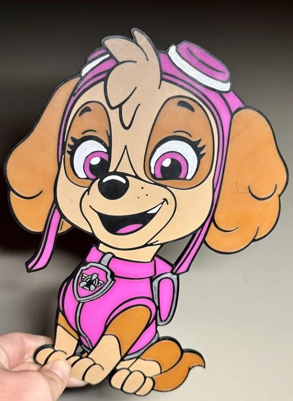 Paw Patrol Signs by PrintedMagic3D | Download free STL model ...