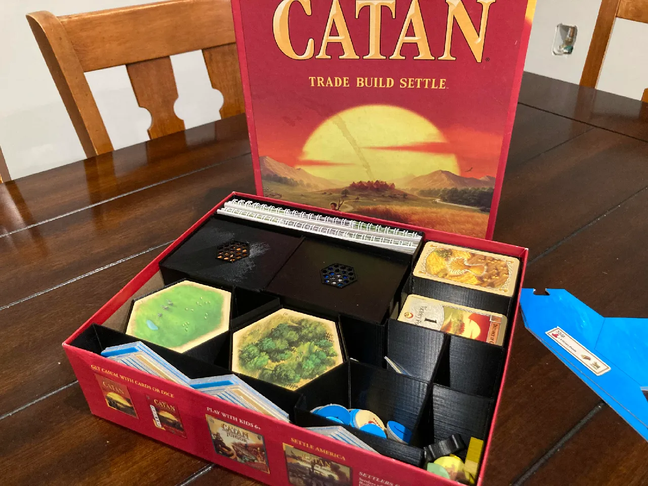Catan box organizer by wooggley | Download free STL model | Printables.com