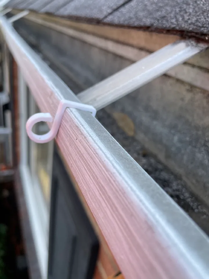 Gutter hook (K-style) for Christams lights by yynovik | Download free STL model | Printables.com