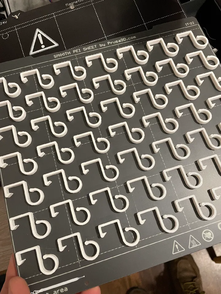 Gutter hook (K-style) for Christams lights by yynovik | Download free STL model | Printables.com