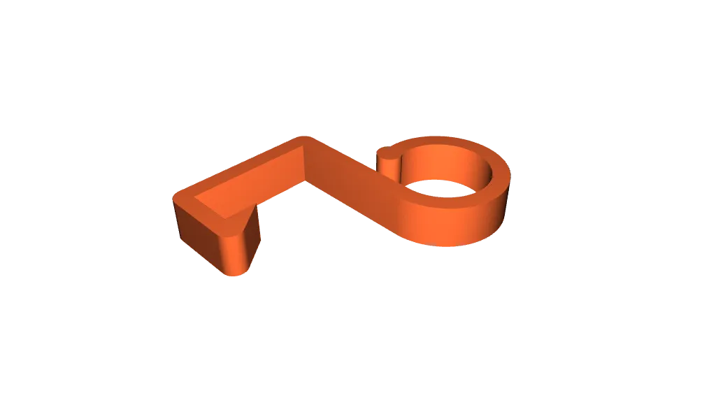 Gutter hook (K-style) for Christams lights by yynovik | Download free STL model | Printables.com