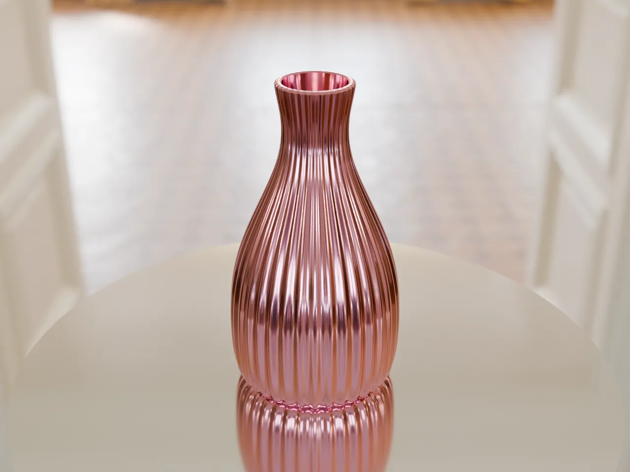 Beautiful Flask Vase by Hatsuseno Rin | Download free STL model ...