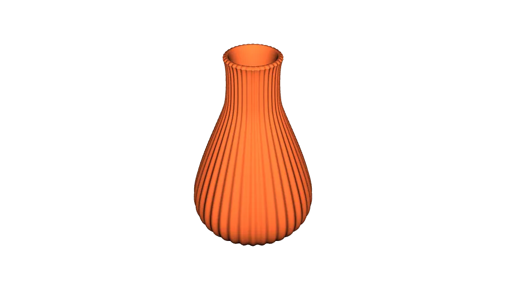 Beautiful Flask Vase by Hatsuseno Rin | Download free STL model ...