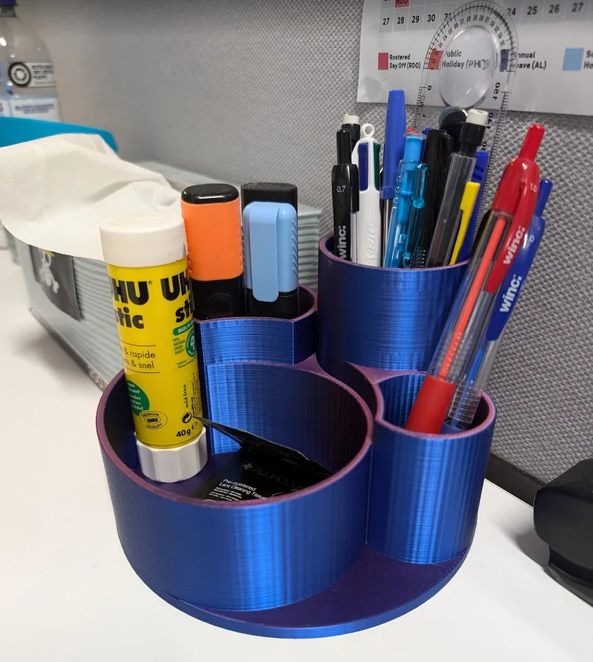 Desk Orginizer by DanThaMan83 | Download free STL model | Printables.com