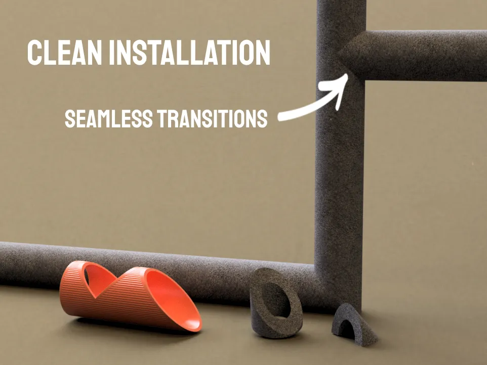 Pipe Angle Cutter 3 Pcs Foam Pipe Cutter Tool, Pipe Insulation Cutting ...