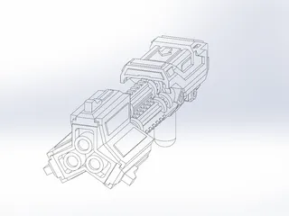 Transformers Triple Fusion Cannon, 5mm Handle, D-16, Megatron by ...
