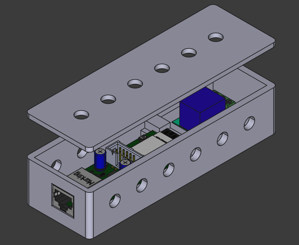Olimex ESP32 POE Relay Housing por MarkoMck | Descargar modelo STL ...