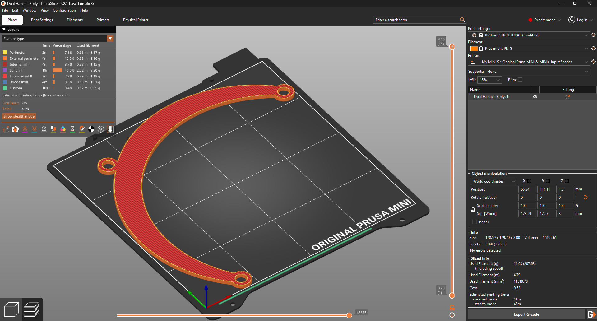 Dual Hanger for two items. by Pieter Koenen | Download free STL model ...