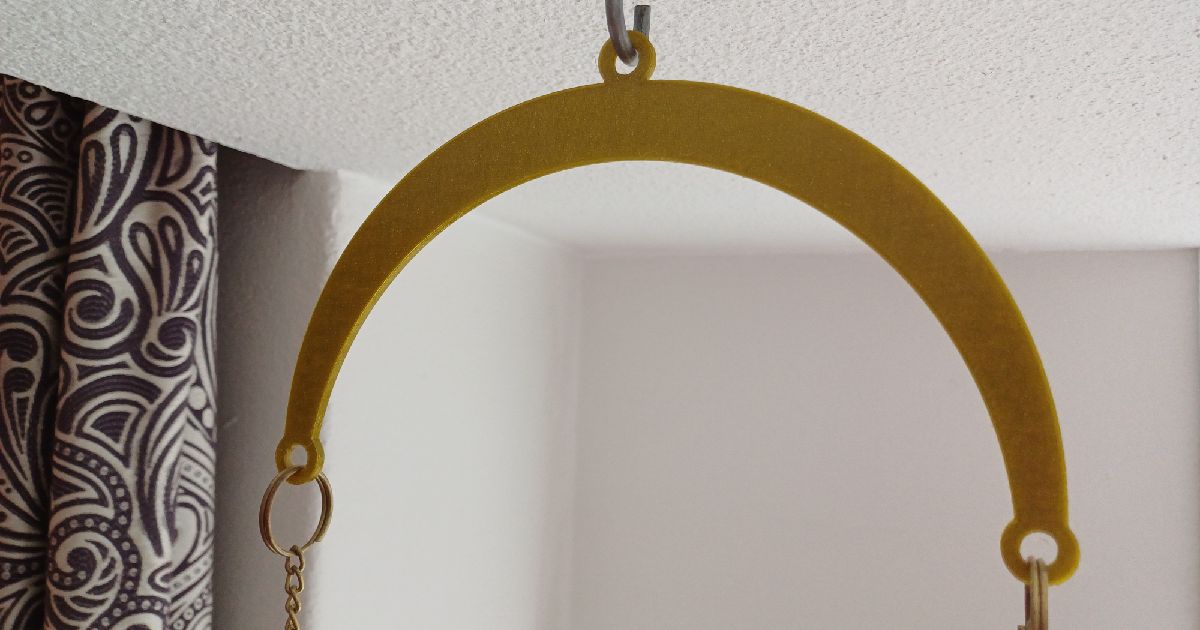 Dual Hanger for two items. by Pieter Koenen | Download free STL model ...