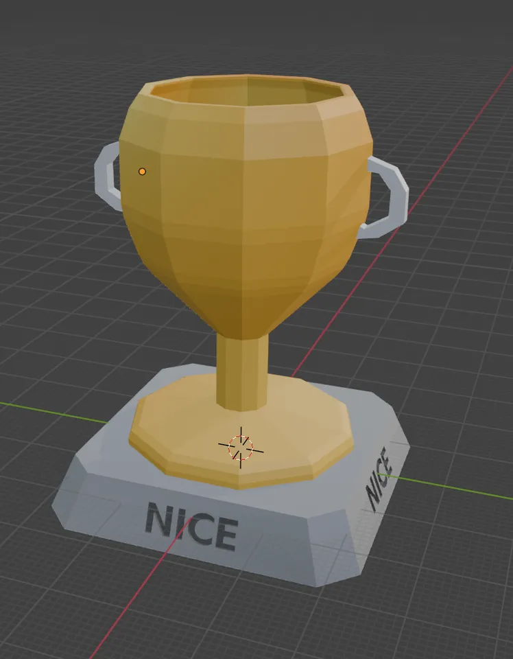 Nice Trophy by PhilippeRL | Download free STL model | Printables.com
