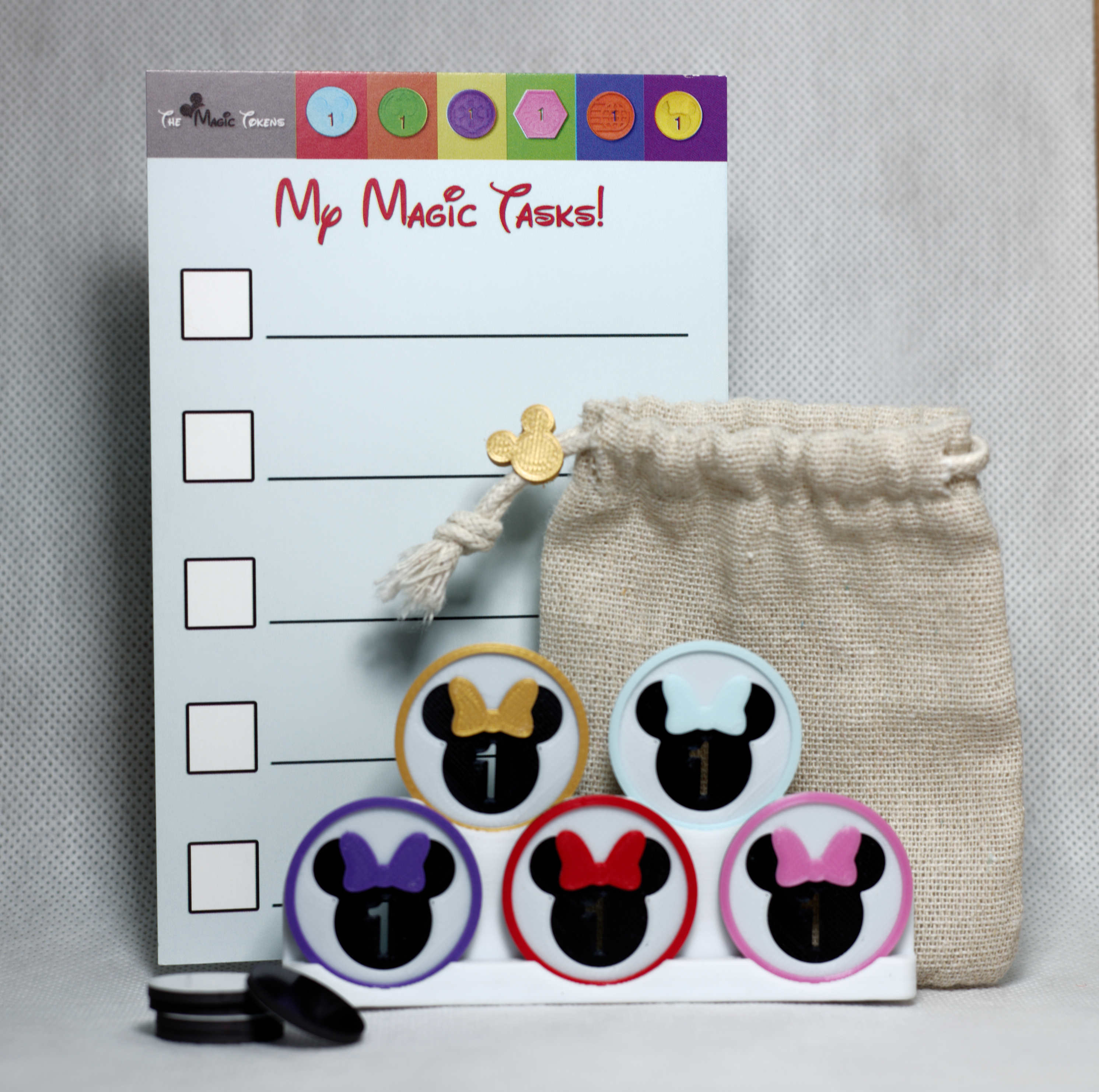 Magic Tokens (Disney) by partiallyfrozen | Download free STL model ...