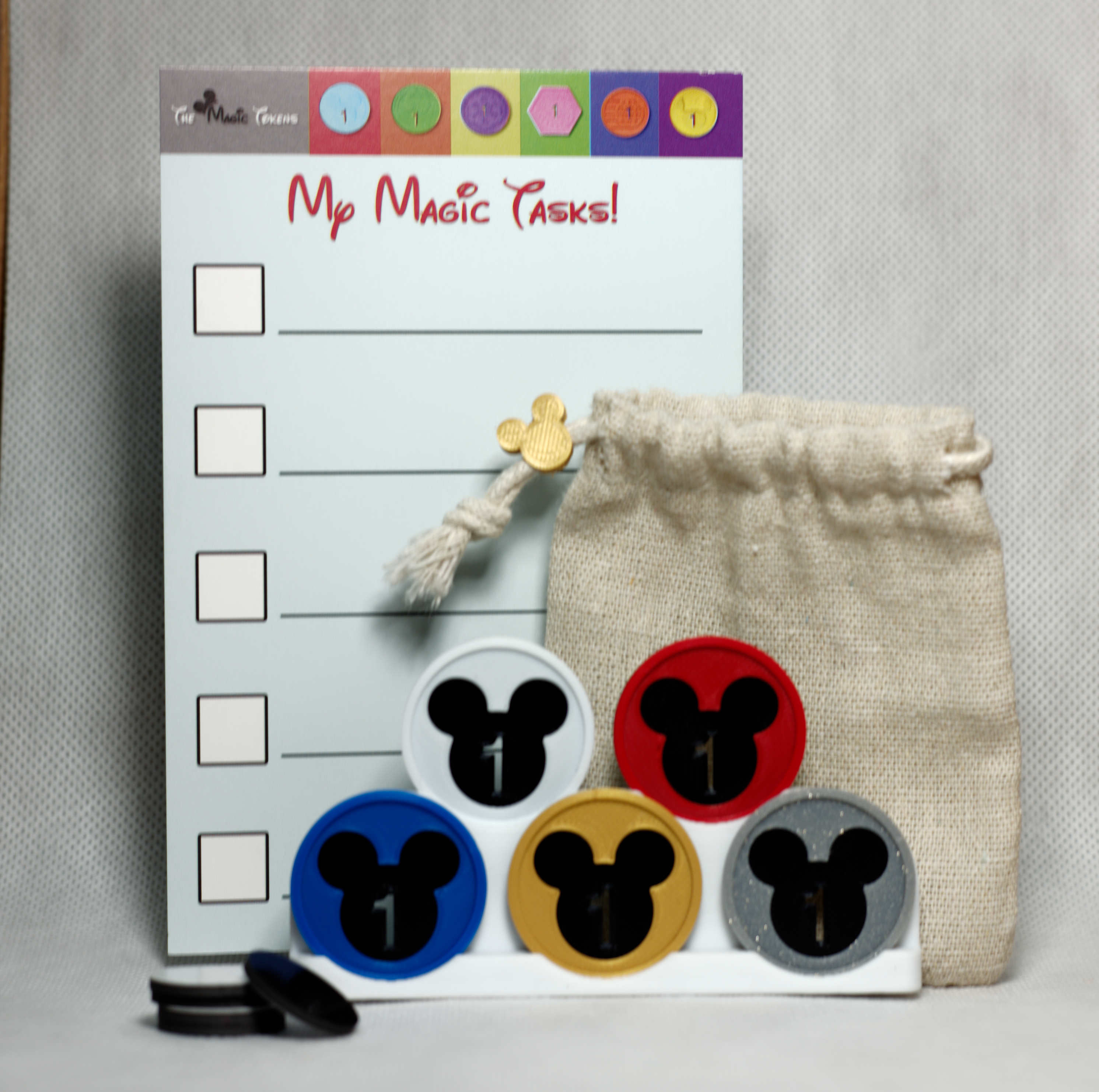 Magic Tokens (Disney) by partiallyfrozen | Download free STL model ...