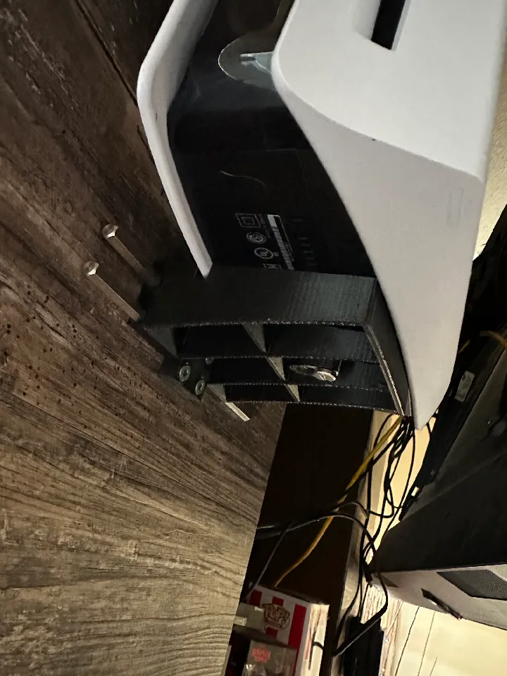 PS5 Secure Wall Mount by smysnk | Download free STL model | Printables.com
