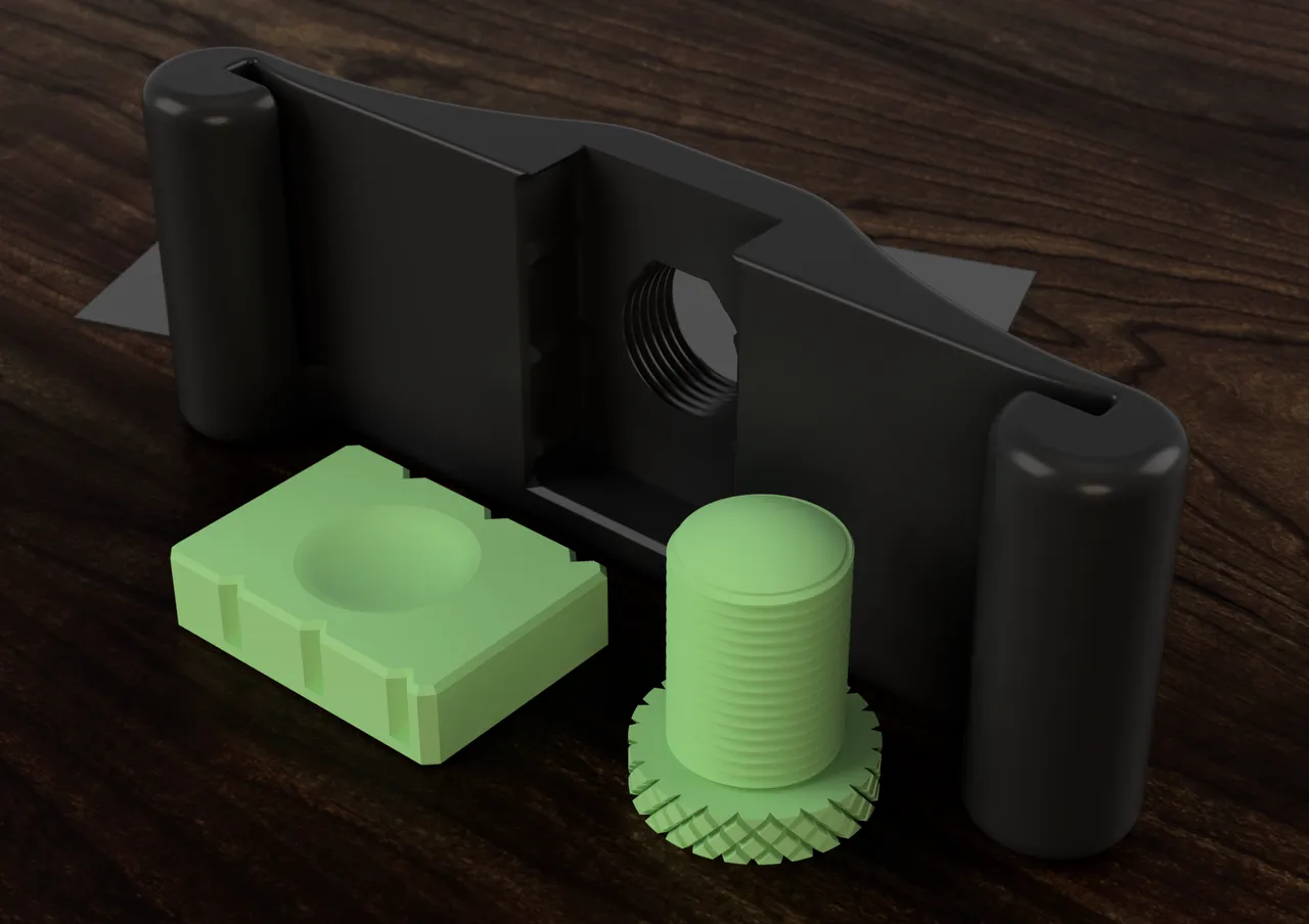 Cabinet Scraper Card Holder by Bradenburg | Download free STL model ...