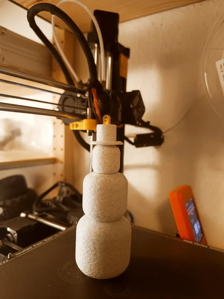Modern snowman by Matthias | Download free STL model | Printables.com