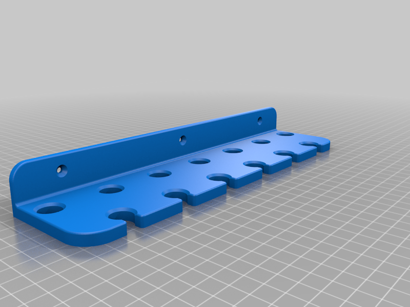 Wall Mount Tool Racks by Mr-J | Download free STL model | Printables.com