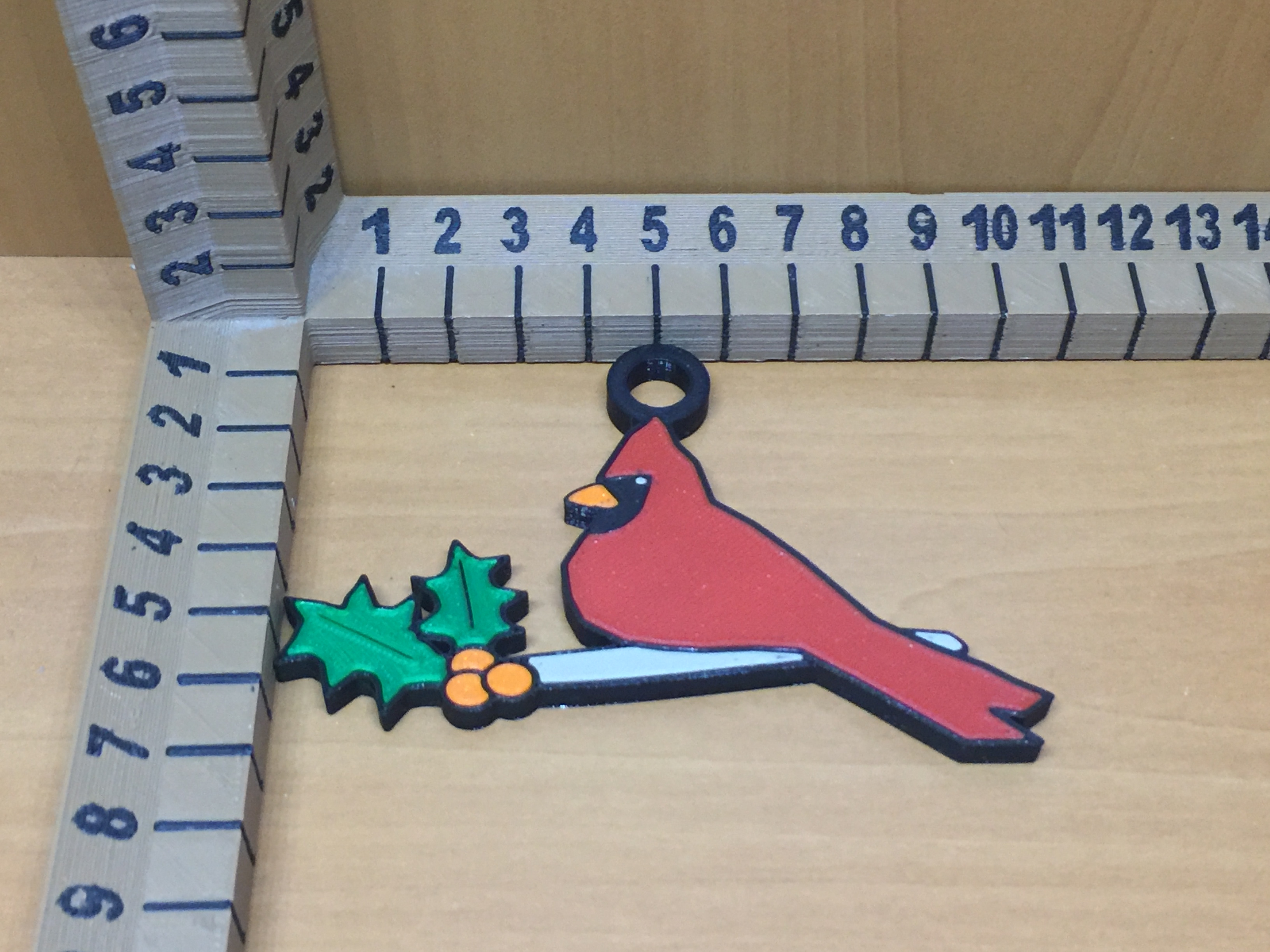 Cardinal Ornament -A'ishah by StarLabs3D | Download free STL model ...