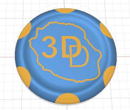 Maker coin (Multi-color) by Eric BEAUGUITTE | Download free STL model ...