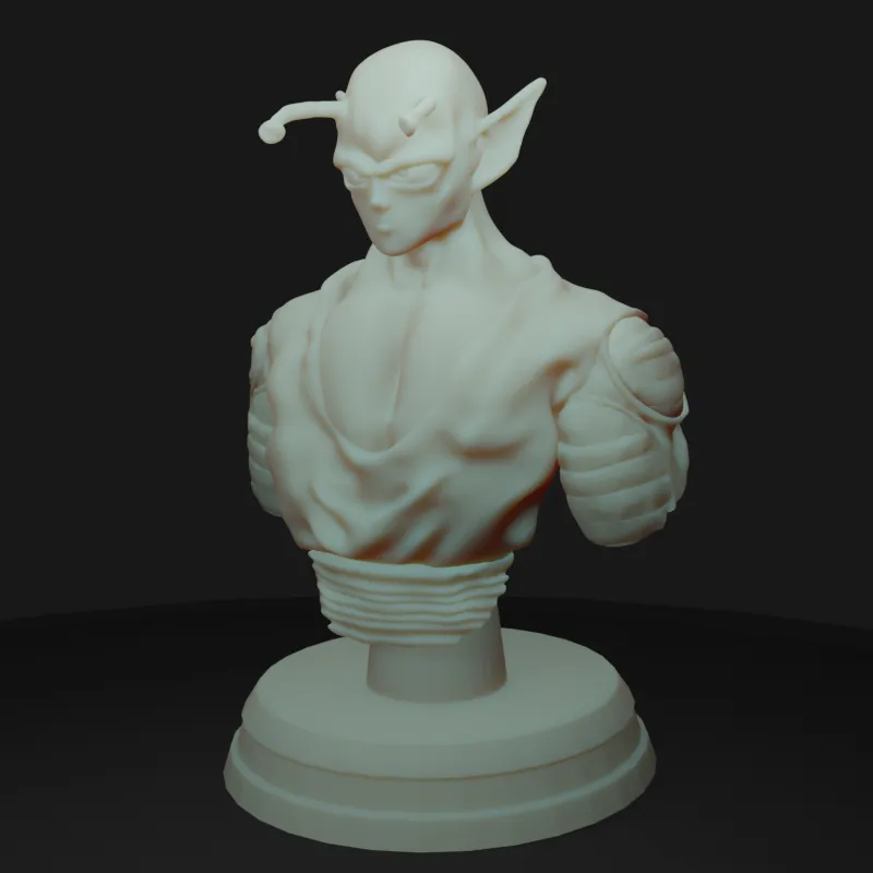 Piccolo Bust by Leo_Careca | Download free STL model | Printables.com