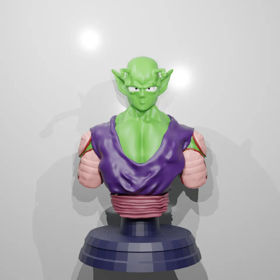 Piccolo Bust by Leo_Careca | Download free STL model | Printables.com