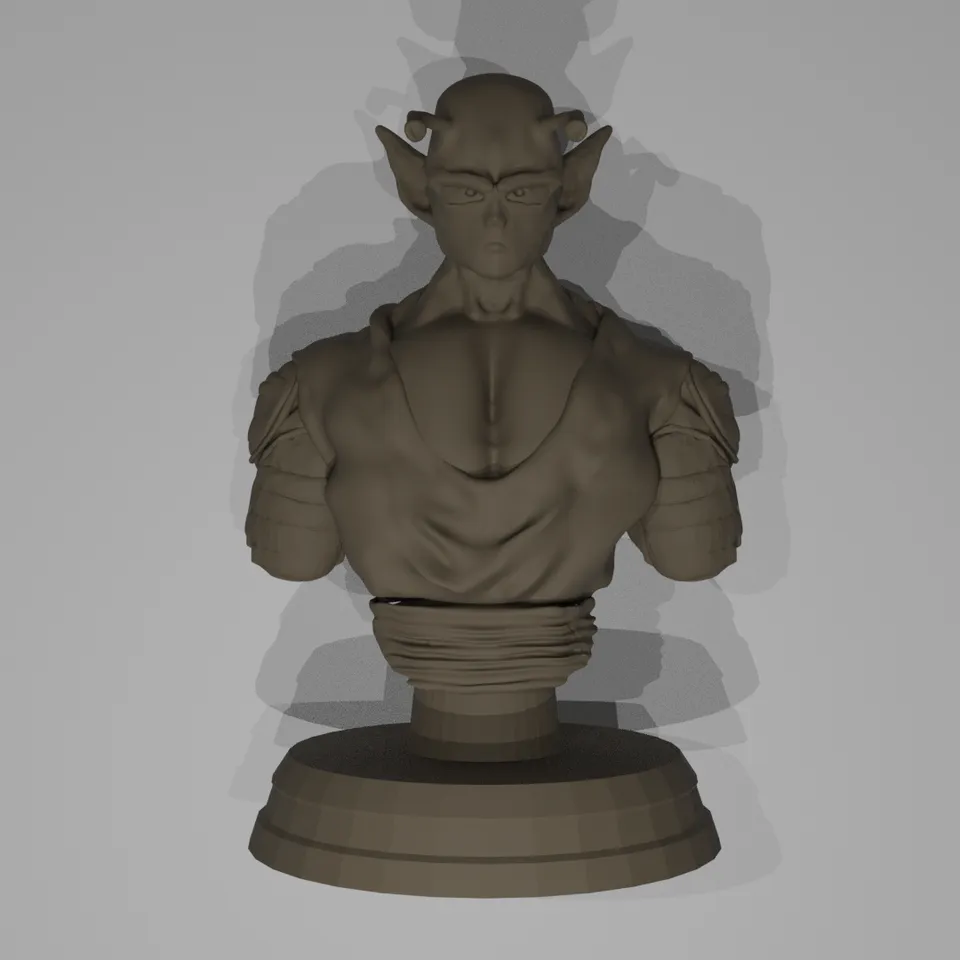 Piccolo Bust by Leo_Careca | Download free STL model | Printables.com