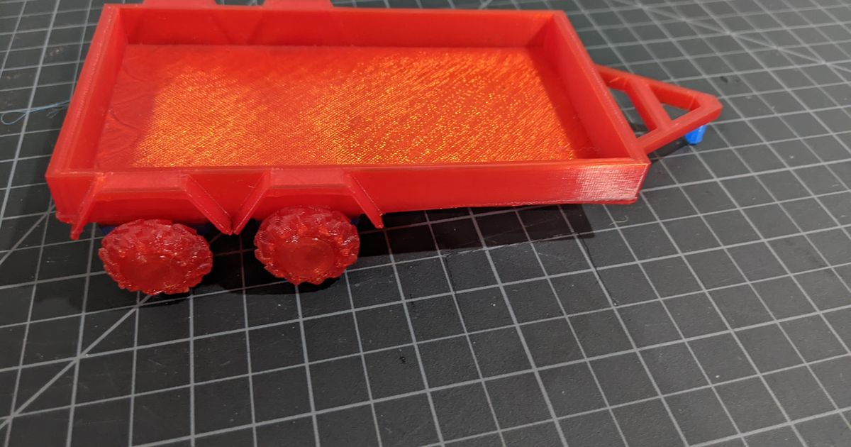 Toy trailer by mr beeps | Download free STL model | Printables.com