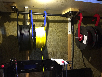 Filament Spool Holder by PicoNano | Download free STL model ...