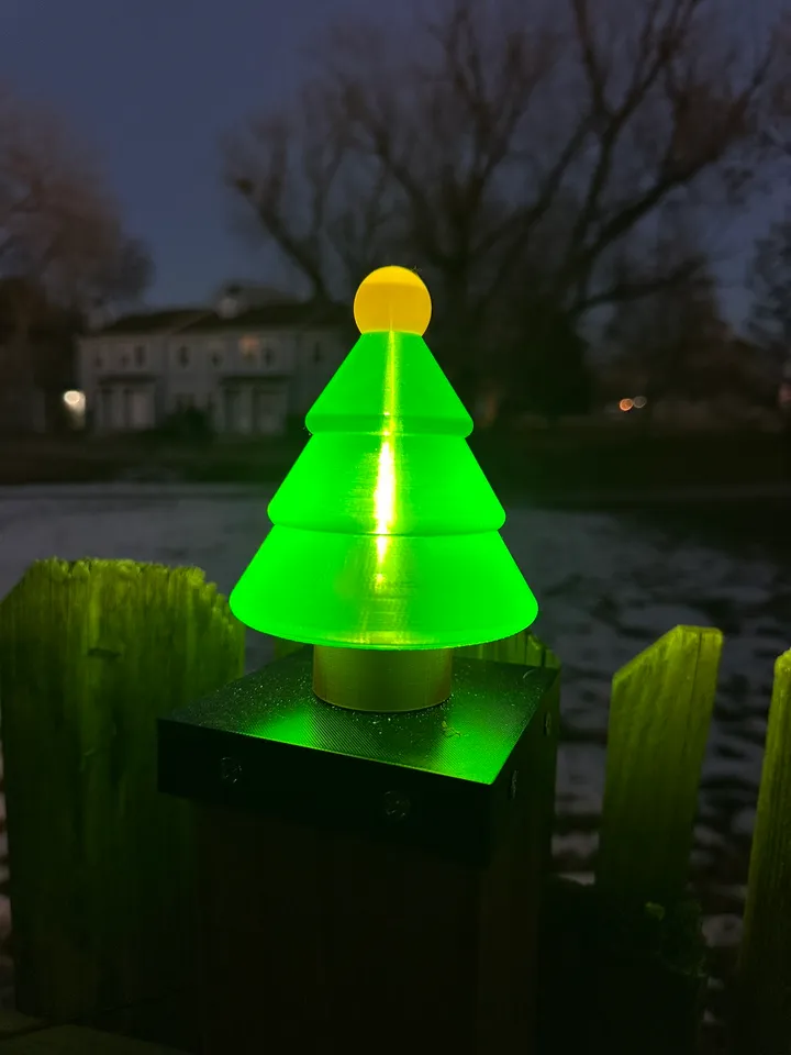 4x4 Fence Post Light Mount by Subiebrat | Download free STL model ...