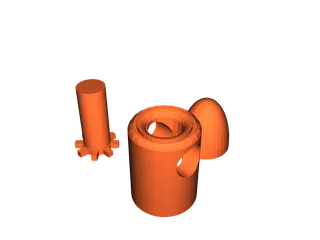 mini candy machine by Impossible | Download free STL model | Printables.com