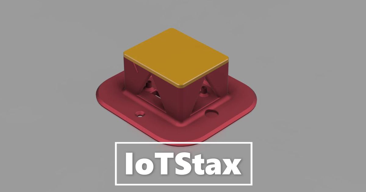 Stackable Wemos D1 Mini Enclosure (IoTStax) by Scheimann | Download ...