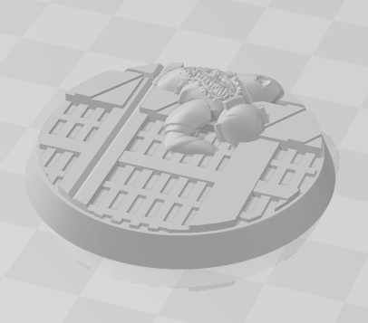 40mm base with dead cadian by Jesse Morton | Download free STL model ...