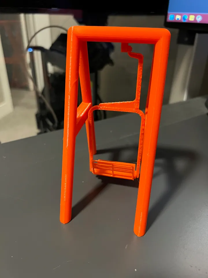 Desk sized ski lift chair by Seth | Download free STL model ...