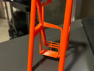 Desk sized ski lift chair by Seth | Download free STL model ...