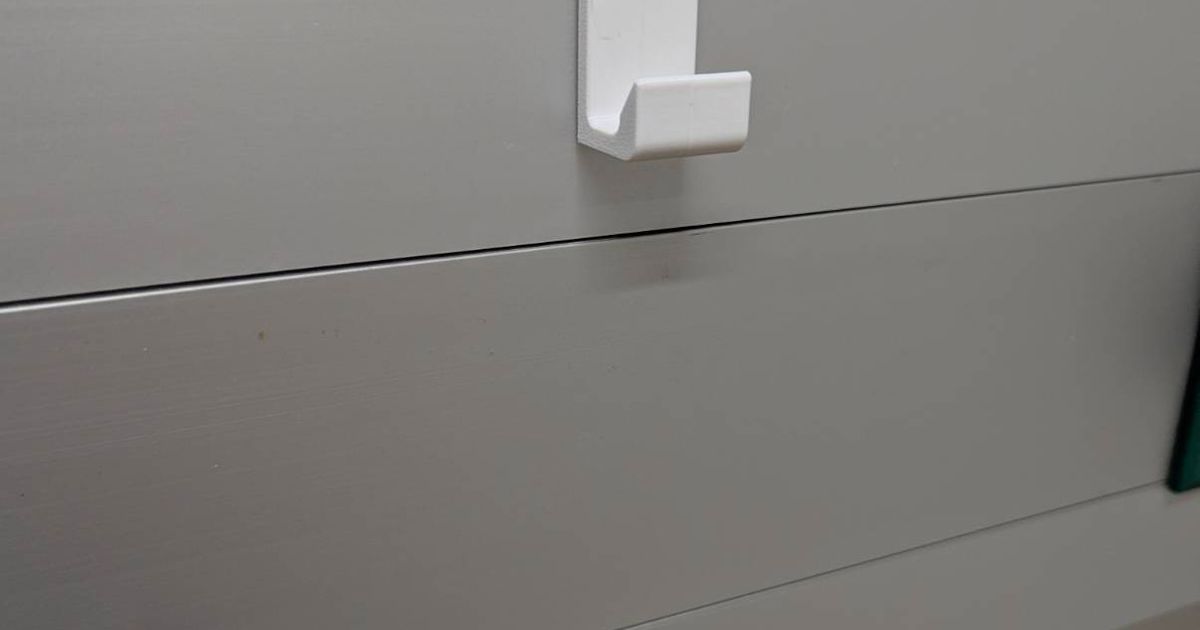 Parapet Duct Coat Hook by reox | Download free STL model | Printables.com