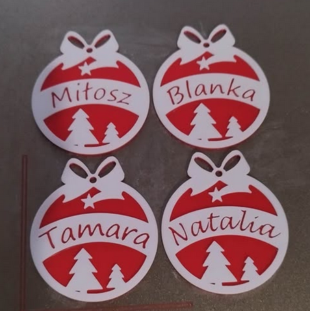 baubles- name tags by Sosensei | Download free STL model | Printables.com