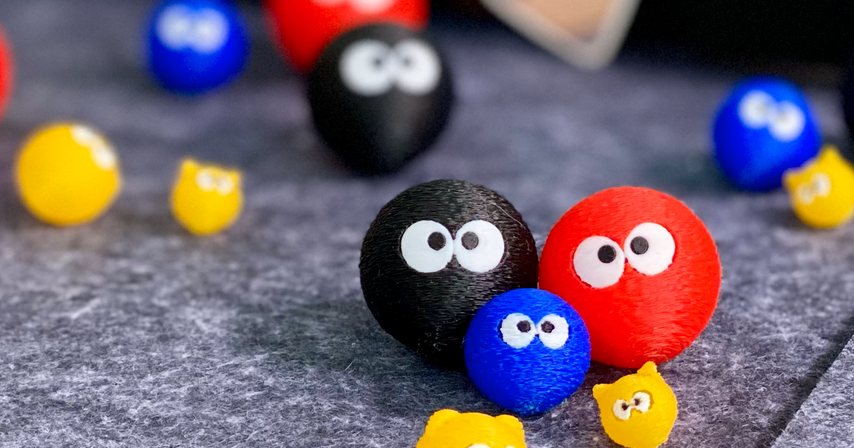 Fuzzy friend! Spin! Bounce! by M YH | Download free STL model ...