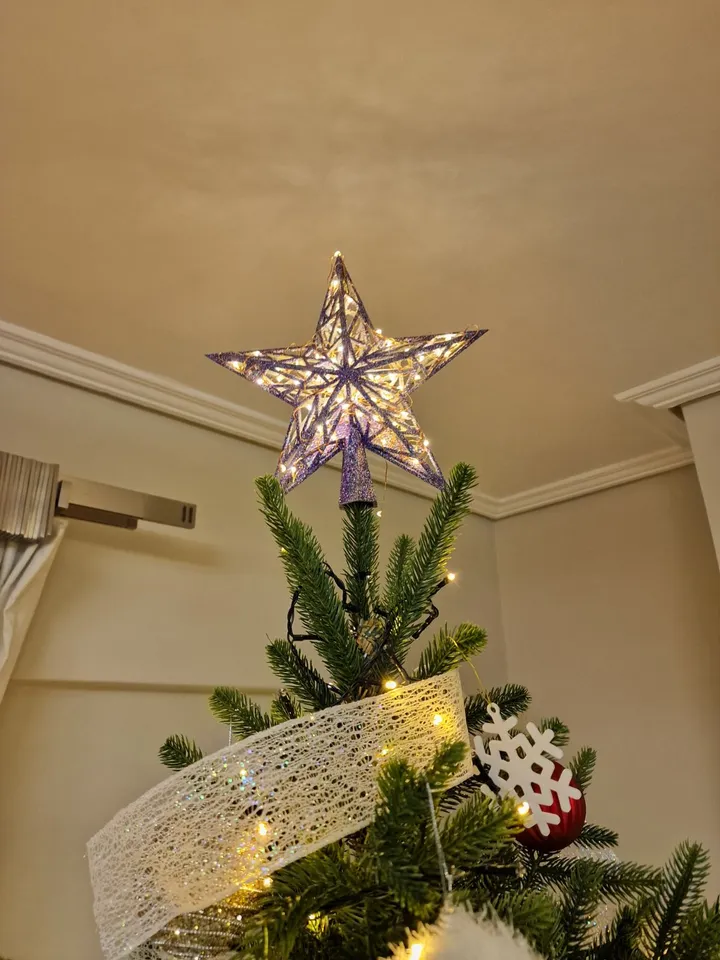 Easy print - Low poly Christmas star tree topper remix by George ...