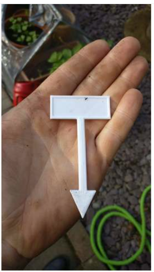Plant Label - Quick printing by Genesis | Download free STL model ...