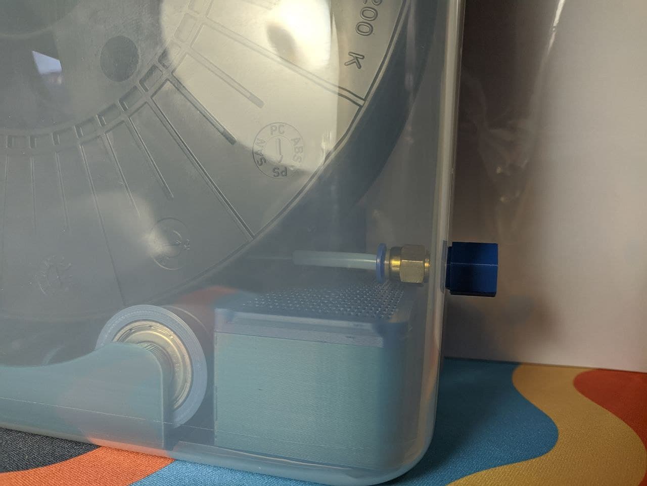 Dry box Filament holder/cover by Kunzite | Download free STL model ...