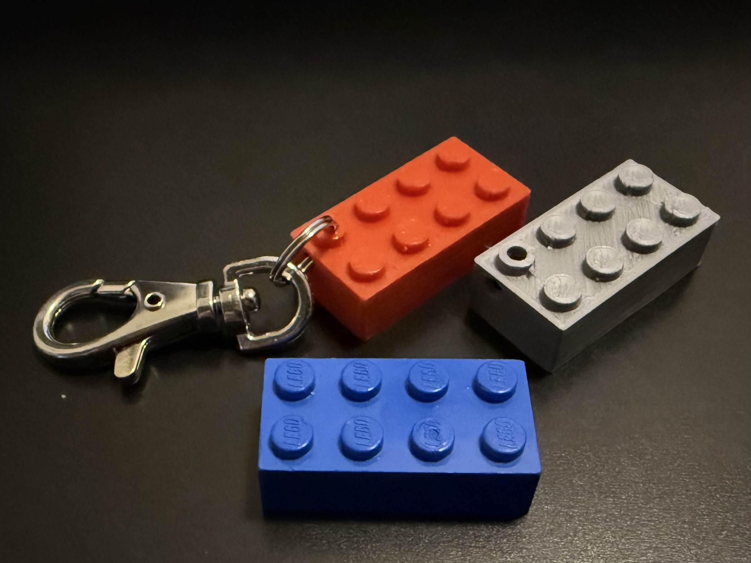 2 x 4 Building Block Keychain by Ajax_Larie | Download free STL model ...