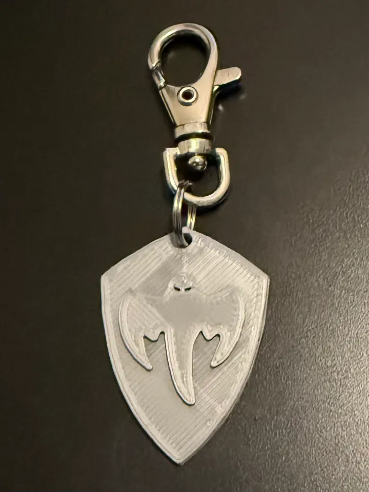 Koenigsegg Ghost Logo Shield Keychain by Ajax_Larie | Download free STL ...