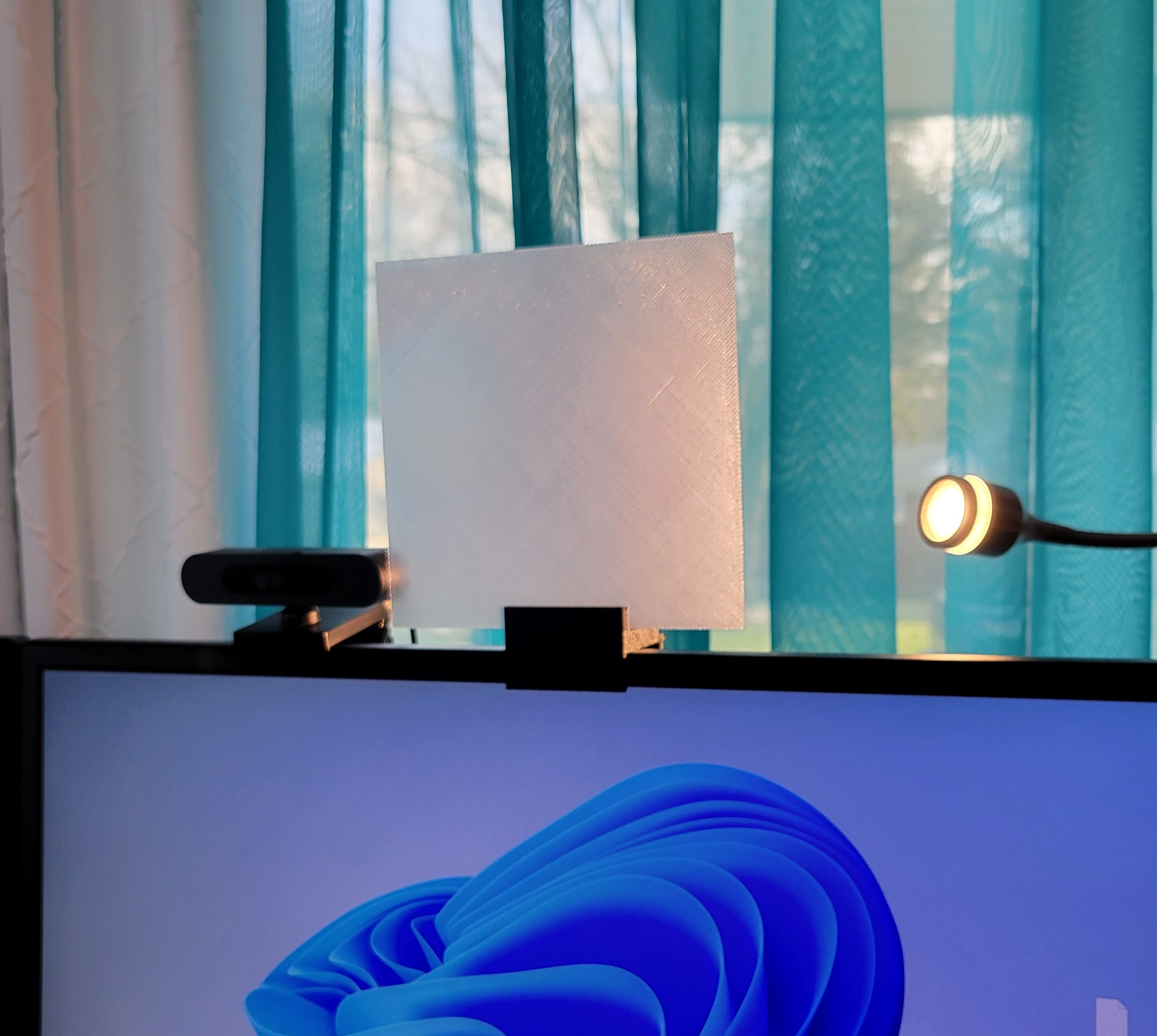 Light Diffusor for Webcam by D3Dorsett | Download free STL model ...