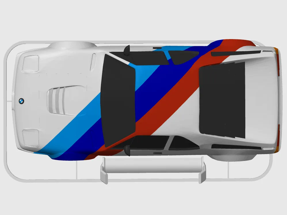 BMW M1 Procar Kit Card (1:24 scale) by The Kit Card Guy | Download free ...