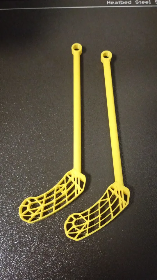 floorball stick - key chain by Barnaby | Download free STL model ...