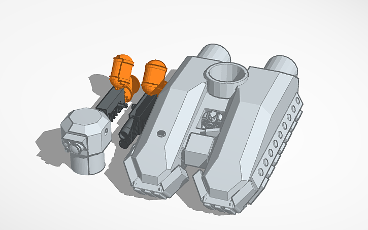 hover tank (40k) by Reaper | Download free STL model | Printables.com