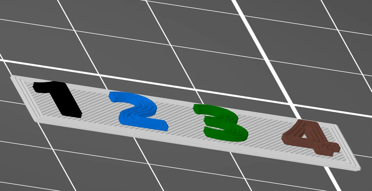 Quick multicolor testprint by dargul | Download free STL model ...