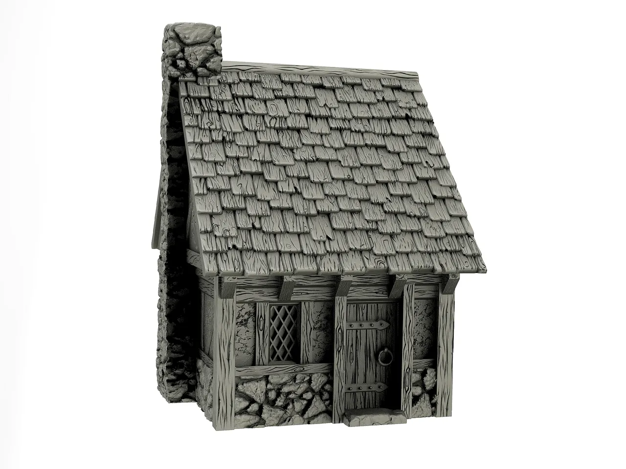 Medieval House / Fantasy Home "Dickens Den" - 28mm Scale by VogMan ...