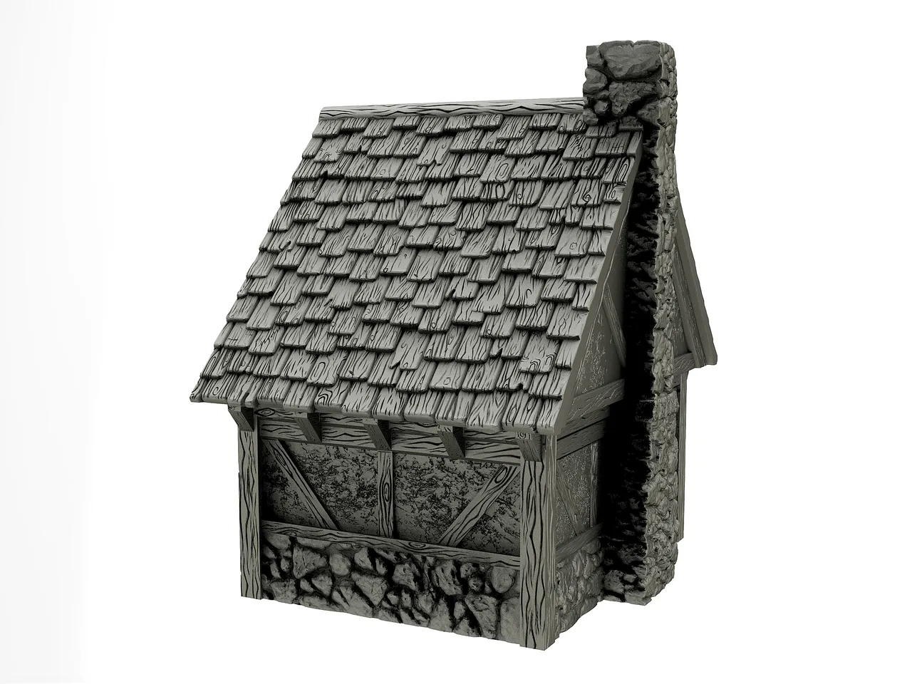 Medieval House / Fantasy Home "Dickens Den" - 28mm Scale by VogMan ...