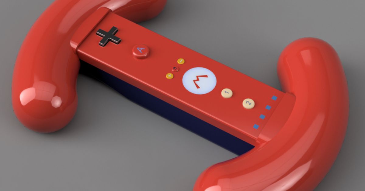 Wii Remote Handle’s by PrintinWithPrusa21 | Download free STL model ...